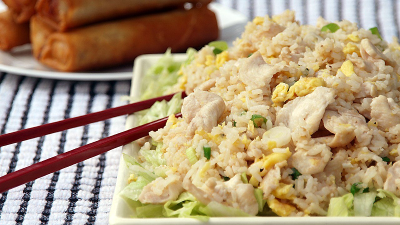 Golden Panda Chicken And Saltfish Fried Rice - Canuck Eats