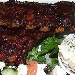 Nanaimo Zougla Restaurant HONEY GARLIC RIBS - Canuck Eats