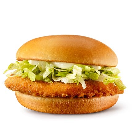 Nanaimo McDonald's Junior Chicken - Canuck Eats
